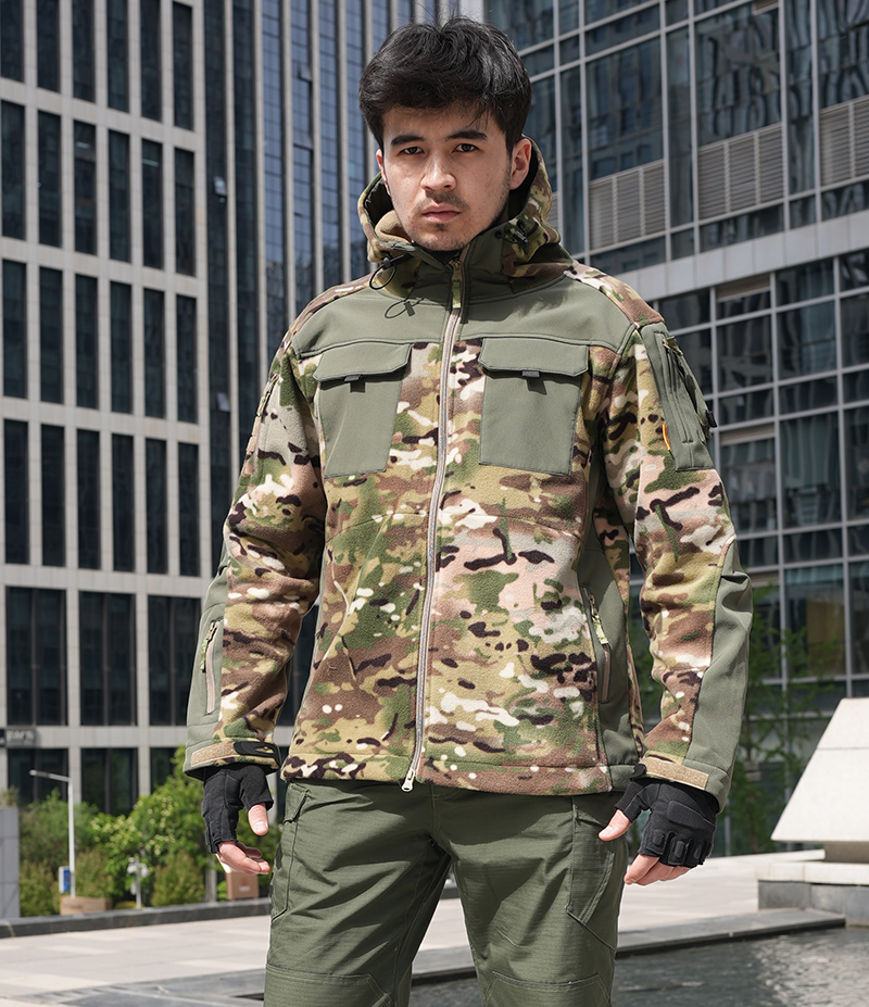 Casaca Táctica Polar Modelo Hoodies – Gorilla 6.77 | Ropa Táctica y Outdoor